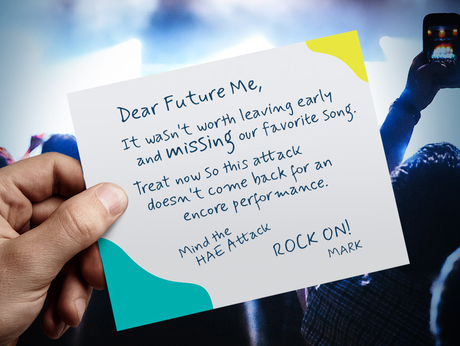 Letter to Your Future Self | Mind the HAE Attack
